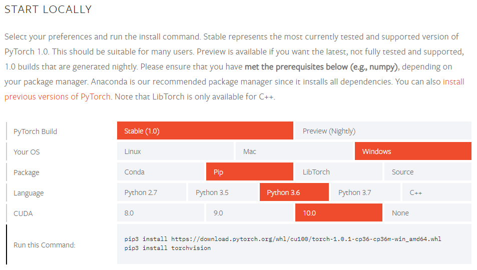 Windows10でPyTorchをインストールしてVSCodeで使う | NegativeMindException