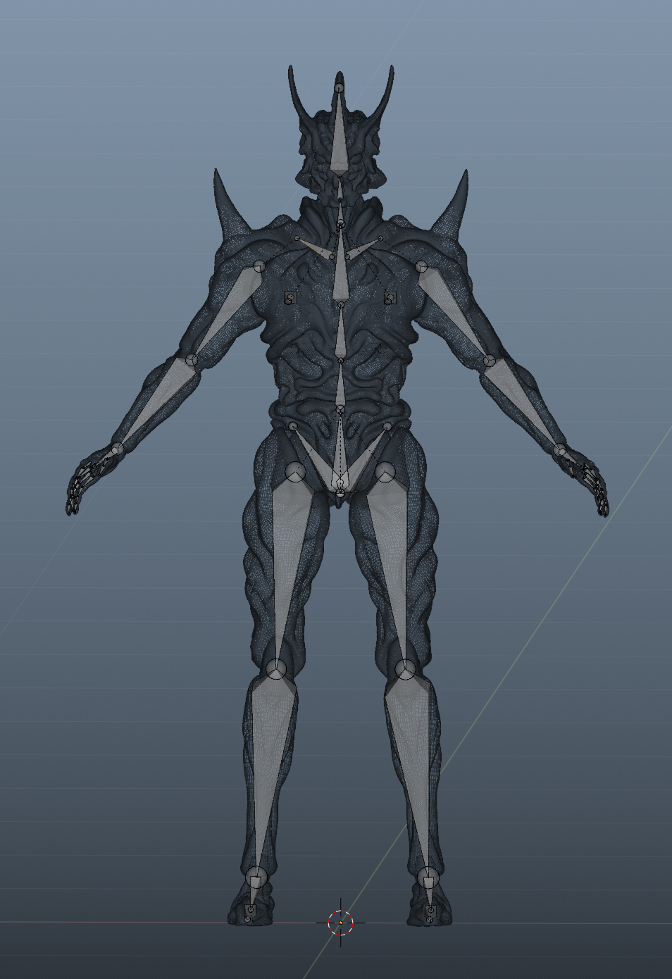 BlenderのRigifyでリギング | NegativeMindException